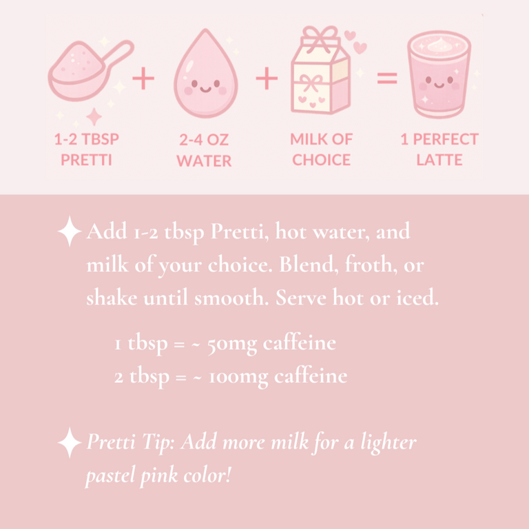 Original Pink Latte – Pretti Coffee